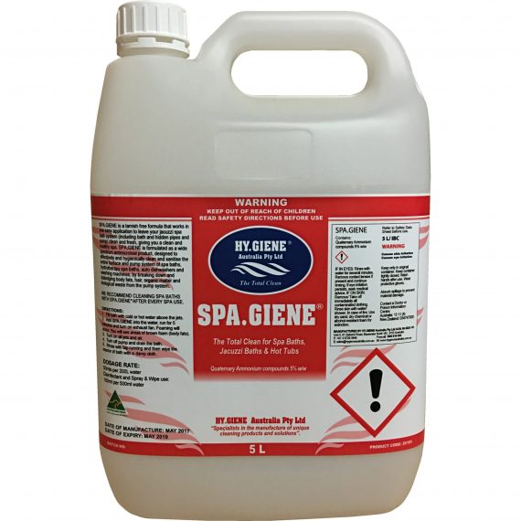 SPA.GIENE Spa Bath Cleaner & Sanitiser - HY.GIENE AUSTRALIA