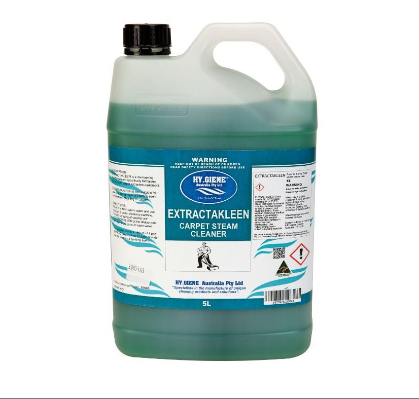 EXTRACTAKLEEN Carpet Steam Cleaning Liquid 5L - HY.GIENE AUSTRALIA